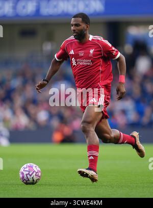 Ryan Babel during the match Liverpool FC Legends vs Ajax Legends Stock ...