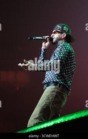 Puerto Rican singer, Armando Mora Quintero known as Mora performs at ...