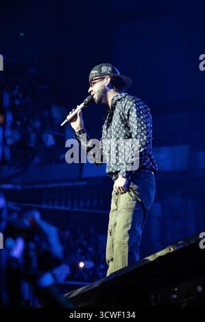 Puerto Rican singer, Armando Mora Quintero known as Mora performs at ...