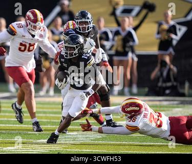 Iowa State defensive back Quentin Taylor (24) tackles Oklahoma State ...