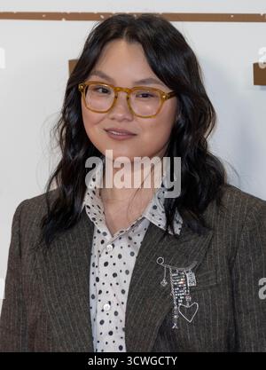 Thaddea Graham attending the After The Hunt Premiere as part of the BFI ...