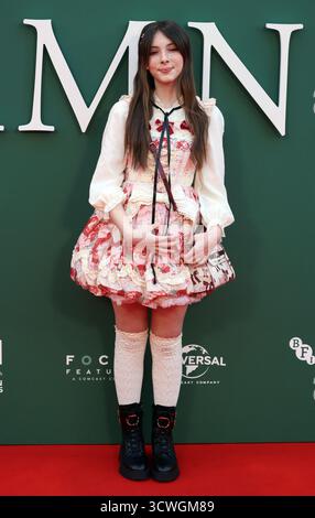 Bodhi Rae Breathnach attends ‘Hamnet’ Premiere during the BFI London ...