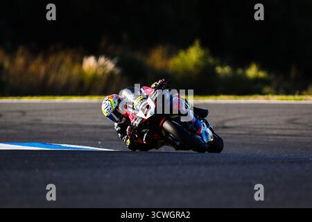 Yari Montella of Barni Spark Racing Team riding a Ducati Panigale V4R ...
