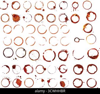 coffee stamps set Stock Vector Image & Art - Alamy