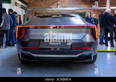 Polestar 4, on display at the Bicester Motion assembly held on the 11th ...