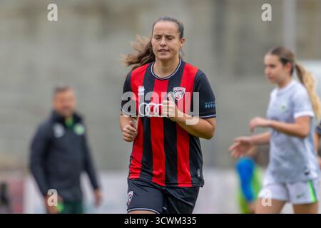 Mara Winter (FC Ingolstadt 04, #02) with Alara Sehitler (FC FC Bayern ...