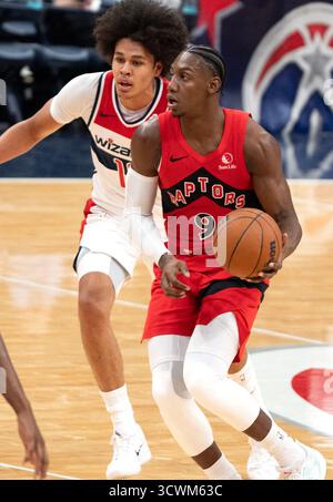Toronto Raptors forward/guard RJ Barrett (9) in action during the first ...