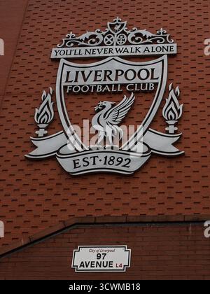 Anfield, Liverpool, Merseyside, UK. 12th Nov, 2022. Premiership ...