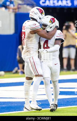 Arizona Cardinals wide receiver Zay Jones (17) runs during an NFL ...