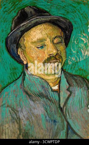 Vincent Van Gogh - Portrait One Eyed Man 1888 Stock Photo - Alamy