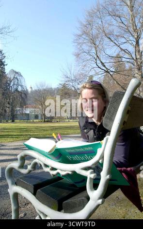 learning and studywith books and scripts, education and knowledge ...