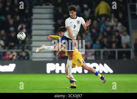 England's Max Alleyne during the UEFA Euro U21 Championship Qualifying ...