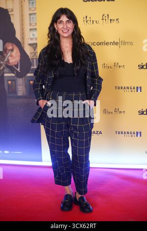 Actress Hiba Abouk poses during the premiere for the film 'La Voz de ...