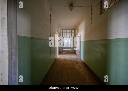 Former hospital full of sand, Kolmanskop, restricted diamond area ...