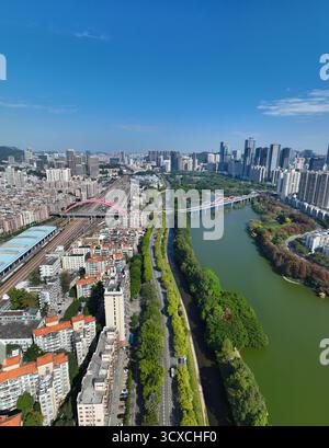 Honghu Park, Shenzhen Stock Photo - Alamy