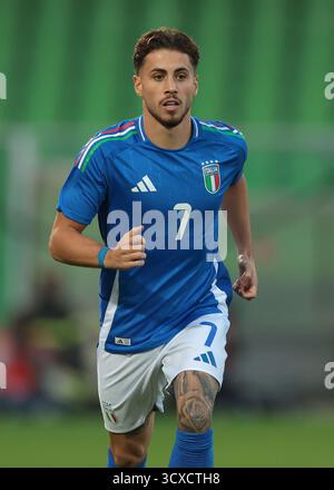 Cesena, Italy. 10th Oct, 2025. Niccolo Fortini (Italy) during ...