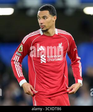 Liverpool's Hugo Ekitike in action during the Premier League match ...