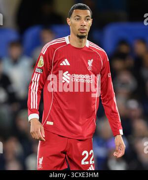 Hugo Ekitike of Liverpool in action during the UEFA Champions League ...
