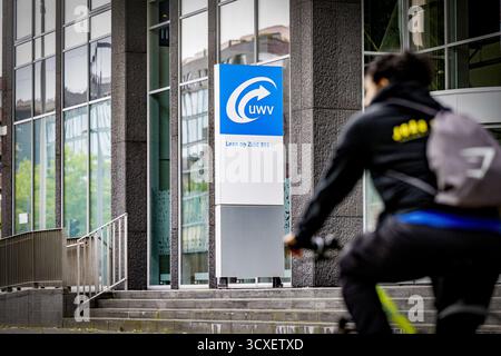 ROTTERDAM - The UWV office. ROBIN UTRECHT / ANP netherlands out ...