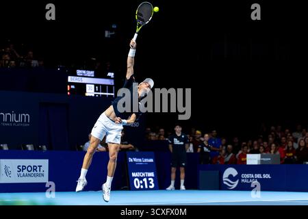 Raphael Collignon of Belgium during the BNP Paribas Primrose at Villa ...
