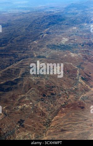 Aerial view of the Beqaa Valley in Lebanon Stock Photo - Alamy