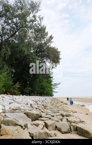 North Rupat, Indonesia - May 11, 2025: Tourist destinations on Rupat ...