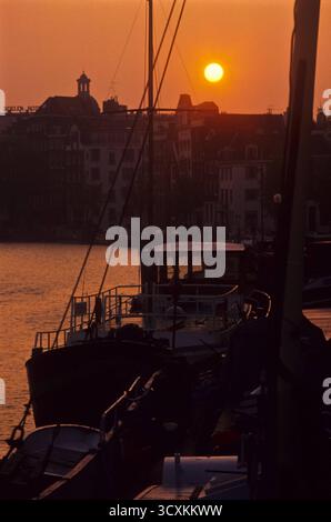 RECORD DATE NOT STATED Sunset in Tuen Mun Sunset at Hong Kong Gold ...