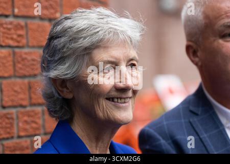 President Catherine Connolly during a visit to Gaelscoil Inse Chor in ...