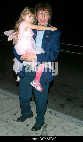 Bill Wyman and four year old daughter Matilda at Wyman's birthday ...