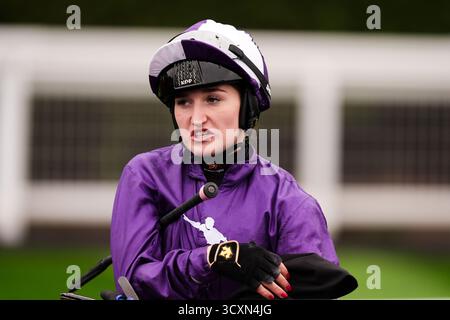 Jockey Alexandra Egan at Nottingham racecourse. Picture date: Wednesday ...