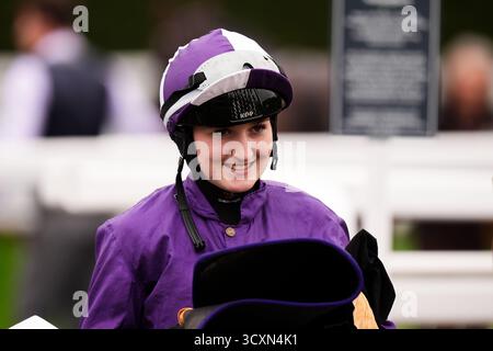 Jockey Alexandra Egan at Nottingham racecourse. Picture date: Wednesday ...