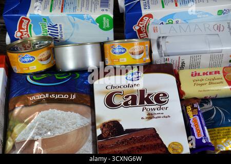 Cairo, Egypt, October 7 2025: Lamar full cream milk 1 Liter, a full-fat ...