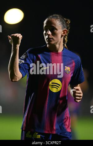 Ona Batlle of F.C. Barcelona is in action during the Women’s Champions ...