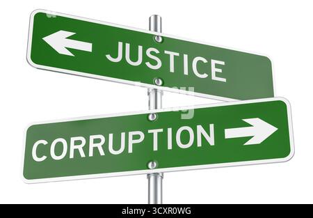 Street Sign the Direction Way to Moral Stock Photo - Alamy