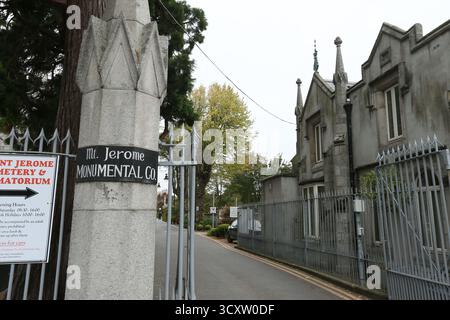 Mount Jerome Cemetery & Crematorium Stock Photo - Alamy