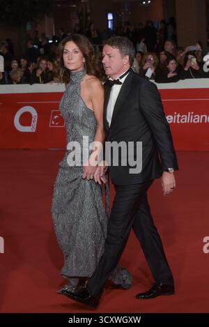 Agnese Landini, wife of Matteo Renzi, Prime Minister of Italy, as her ...