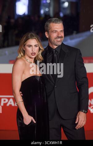 Luca Argentero with wife Cristina Marino at the premiere of the 3rd ...