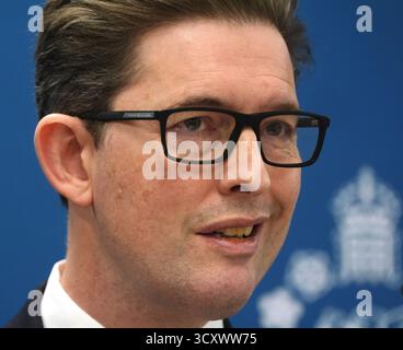 EMBARGOED TO 1300 THURSDAY OCTOBER 16 Director General of MI5 Sir Ken ...