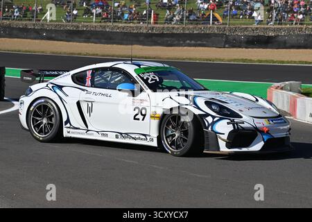 Jason Baker, Tuthill UK, Porsche 718 Cayman GT4 RS Clubsport, Porsche ...