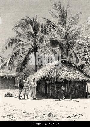 Kiunga village, Lamu District of Indian Ocean Coast Province, northern ...