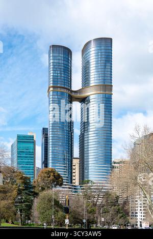Twin Towers Building, Exhibition St, Melbourne, Victoria, Australia ...