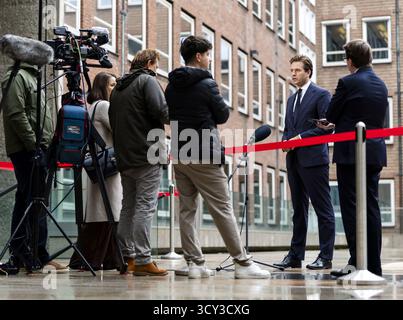 THE HAGUE - Vincent Karremans, outgoing Minister of Economic Affairs ...