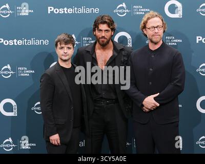 Nicola Abbatangelo, Can Yaman, and Jan Maria Michelini attend the ...
