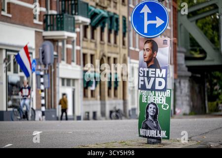 ROTTERDAM - Election posters from various political parties. The early ...