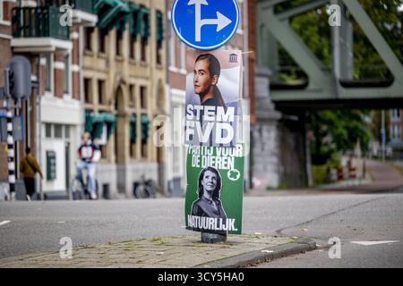 ROTTERDAM - Election posters from various political parties. The early ...