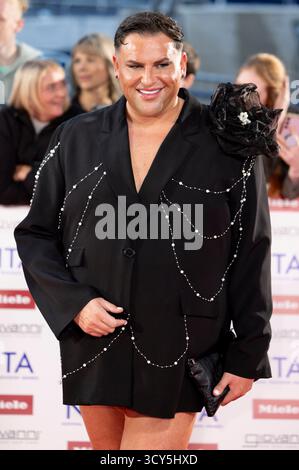 David Potts attends the NTA's 2025 at The O2 Arena on September 10 ...
