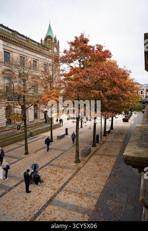 Derry, Northern Ireland. 8 October 2025. Pump Street remains cordoned ...