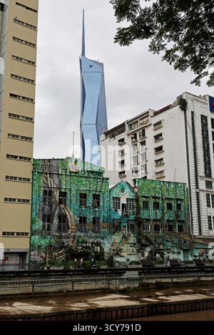 Murals by River of Life (Klang River) , Kuala Lumpur, Malaysia Stock ...