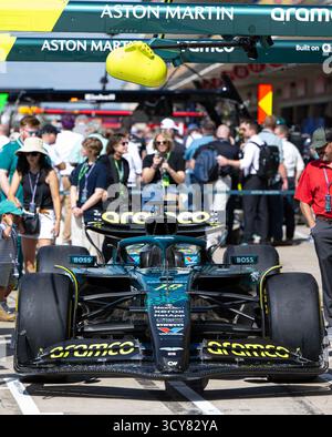 Lance Stroll (Aston Martin Aramco F1 Team, Canada, #18) in the AMR25 ...