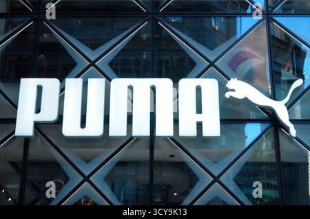 A Puma store is seen in Manhattan, New York City. (Photo by Jimin Kim ...